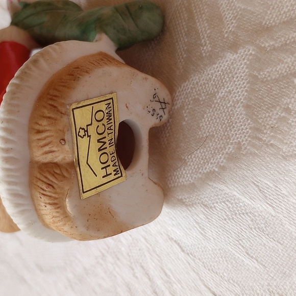 Homco | Holiday | Vintage Homco Santa Claus Christmas Mouse Ornament ...